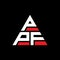 PPF Triangle Letter Logo Design with Triangle Shape. PPF Triangle Logo ...