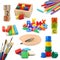 Preschool Objects Collection Stock Photo - Image of magnet, equipment ...