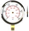Pressure Gauge with Needle stock illustration. Illustration of meter ...