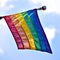 Pride Flag gai image stock. Image du homosexuel, raies - 39881445