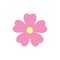 Small flower icon stock vector. Illustration of beautiful - 161138622