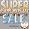 Super Saturday Sale Sign and Banner Stock Vector - Illustration of ...