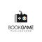 Video Game Book Logo for Gaming Design Icon Vector Stock. Gaming Learn ...