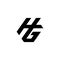 HG Logo, HG Monogram, Initial HG Logo, Letter HG Logo, Letter HG Icon ...