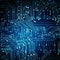 Circuit Background, Cyber, Blue Color Stock Illustration - Illustration ...