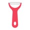 Simple Peeler Clipart Vector Illustration. Vegetable Peeler Flat Vector ...