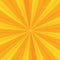 Rays Pattern with Yellow Light Burst Stripes. Sun Ray.Abstract ...