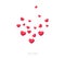 Realistic Red Hearts. Heart Made of Small Hearts. Vector. Illustration ...