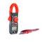 Red Clamp Multimeter Measuring Tool. Clipping Path Stock Image - Image ...
