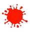 Red Paint splat stock image. Image of splattered, design - 13060235