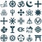 Religious Vector Icons Set Every Single Icon Can Be Easily Modified or ...