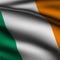 Rendered Irish Square Flag stock illustration. Illustration of flag ...