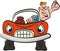 Road Rage Cartoon Stock Illustrations – 157 Road Rage Cartoon Stock ...