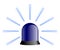 Rotating Beacon - Blue stock illustration. Illustration of shine - 8428259