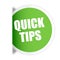 Quick Tips Sticker Vector Illustration Stock Illustration ...