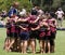 Rugby team talk editorial image. Image of field, activity - 9255100
