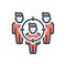 Color Illustration Icon for Sampling, Sample and Group Stock ...