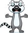 Scared Cartoon Lemur stock vector. Illustration of panicking - 47479583