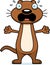 Scared Cartoon Weasel stock vector. Illustration of cartoon - 47479737