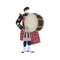 Scottish Drummer Stock Illustrations – 11 Scottish Drummer Stock ...