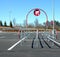 Shopping cart return area stock image. Image of object - 7969107