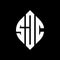 SJC Circle Letter Logo Design with Circle and Ellipse Shape. SJC ...