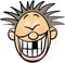 Smiley Face with a Missing Tooth Stock Illustration - Illustration of ...