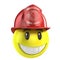 Smiley fireman stock illustration. Illustration of computer - 23118699