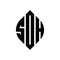 SOH Circle Letter Logo Design with Circle and Ellipse Shape. SOH ...
