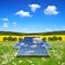 Solar energy panels stock photo. Image of environmental - 55105370