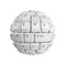 Spherical keyboard stock illustration. Illustration of sphere - 25415327