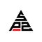 SPZ Triangle Letter Logo Design with Triangle Shape. SPZ Triangle Logo ...