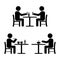 Stick Figure Meeting Coffee Stock Illustrations – 32 Stick Figure ...