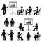 Stick Man Training Stock Illustrations – 5,189 Stick Man Training Stock ...