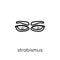 Strabismus Icon. Trendy Modern Flat Linear Vector Strabismus Icon on ...