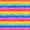 Striped Rainbow Seamless Pattern of Simple Asymmetric Geometric Shapes ...