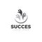 Success Foundation Logo Designs Simple Modern Stock Vector ...