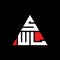 SWL Triangle Letter Logo Design with Triangle Shape. SWL Triangle Logo ...