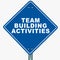 Team building activities stock illustration. Illustration of concept ...