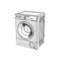 Technical Drawing of a Washing Machine in an Architectural Style Stock ...