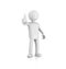 Thumbs Up Figure stock illustration. Illustration of acknowledgement ...