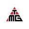 TMG Triangle Letter Logo Design with Triangle Shape. TMG Triangle Logo ...