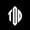 TOD Circle Letter Logo Design with Circle and Ellipse Shape. TOD ...