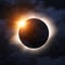 Total eclipse stock image. Image of rare, cosmos, night - 67635755