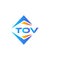 TOV Abstract Technology Logo Design on White Background. TOV Creative Initials Letter Logo ...