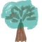 The Tree Planted by the Little Prince Stock Illustration - Illustration ...