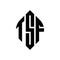 TSF Circle Letter Logo Design with Circle and Ellipse Shape. TSF ...