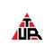 TUR Triangle Letter Logo Design with Triangle Shape. TUR Triangle Logo ...