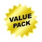 Value Pack Sign stock illustration. Illustration of banner - 5847702