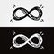 Vector Hand-draw Infinity. Infinity Symbol, Conceptual, Iconic, Stock ...